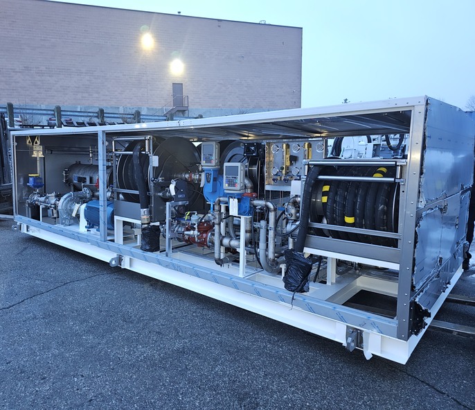 Custom Aviation Fuel Skids - Infiltek